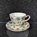 Vintage LEFTON Chintz Floral Hand Painted Teacup & Saucer, #2119 ...