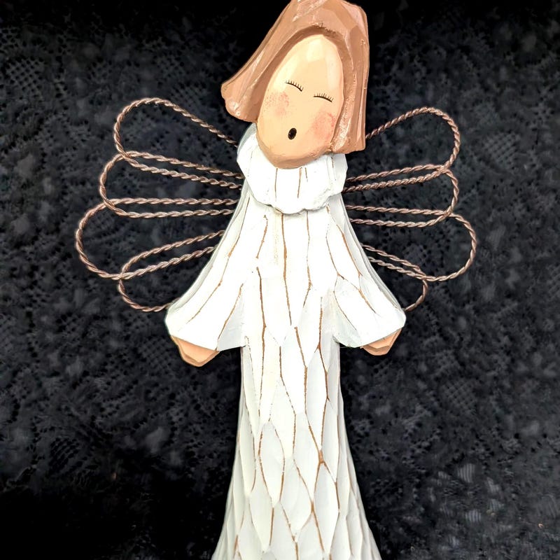 Wire Angel - Etsy
