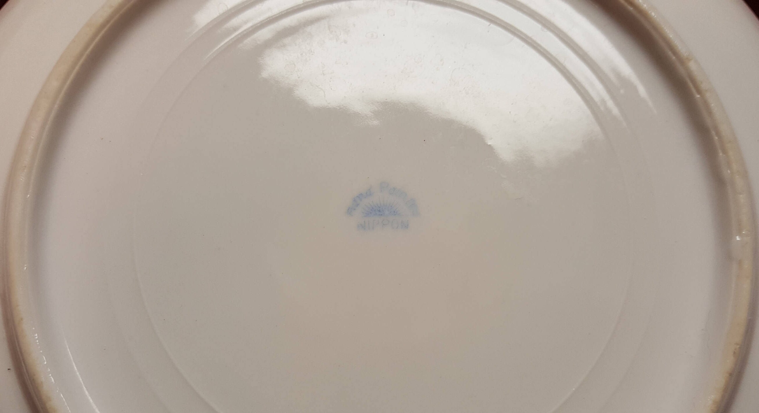 Antique Nippon Porcelain Nappy Vintage Floral Handled Nappy | Etsy