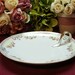 Antique Nippon Porcelain Nappy: Vintage Floral Trinket Dish With Gold ...