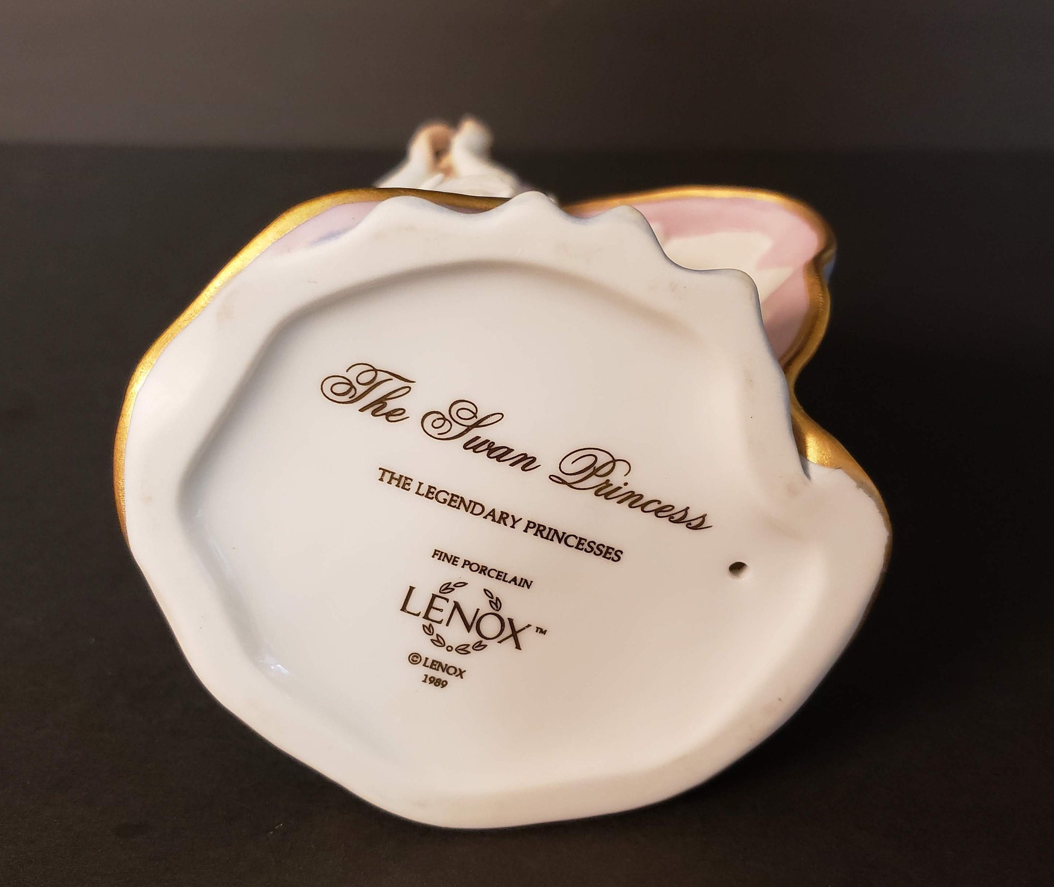 Lenox SWAN PRINCESS Legendary Princess Collection 1989 | Etsy
