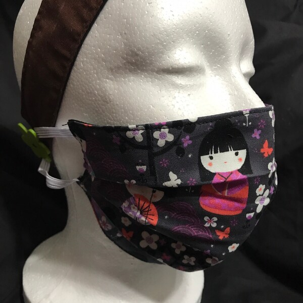 Kimono Face Mask - Etsy