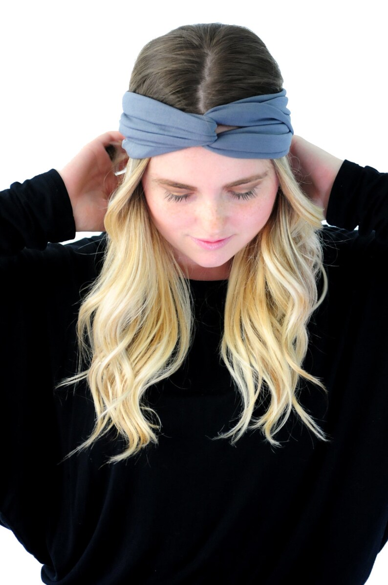 Boho Twist Headband Hair Wrap Fashion Headband Semi Turban Etsy
