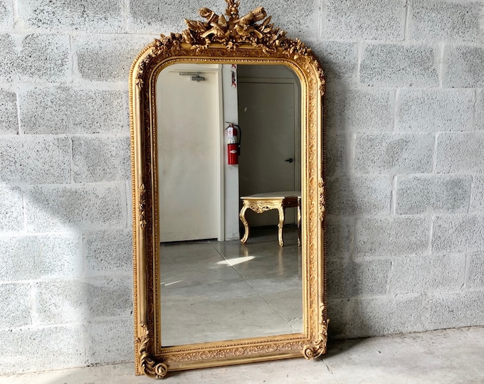French Mirror French Baroque Mirror Rococo Mirror Antique - Etsy