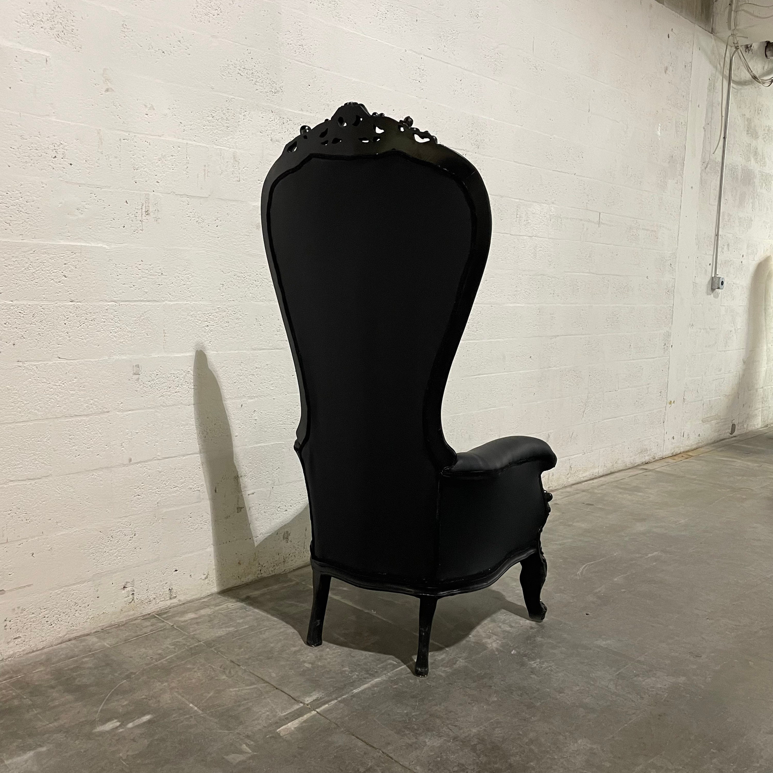 Blue Throne Chair Blue Velvet Chair French Tufted Chair Throne | Etsy