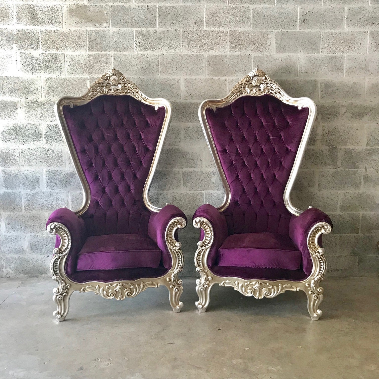Purple Royal Throne