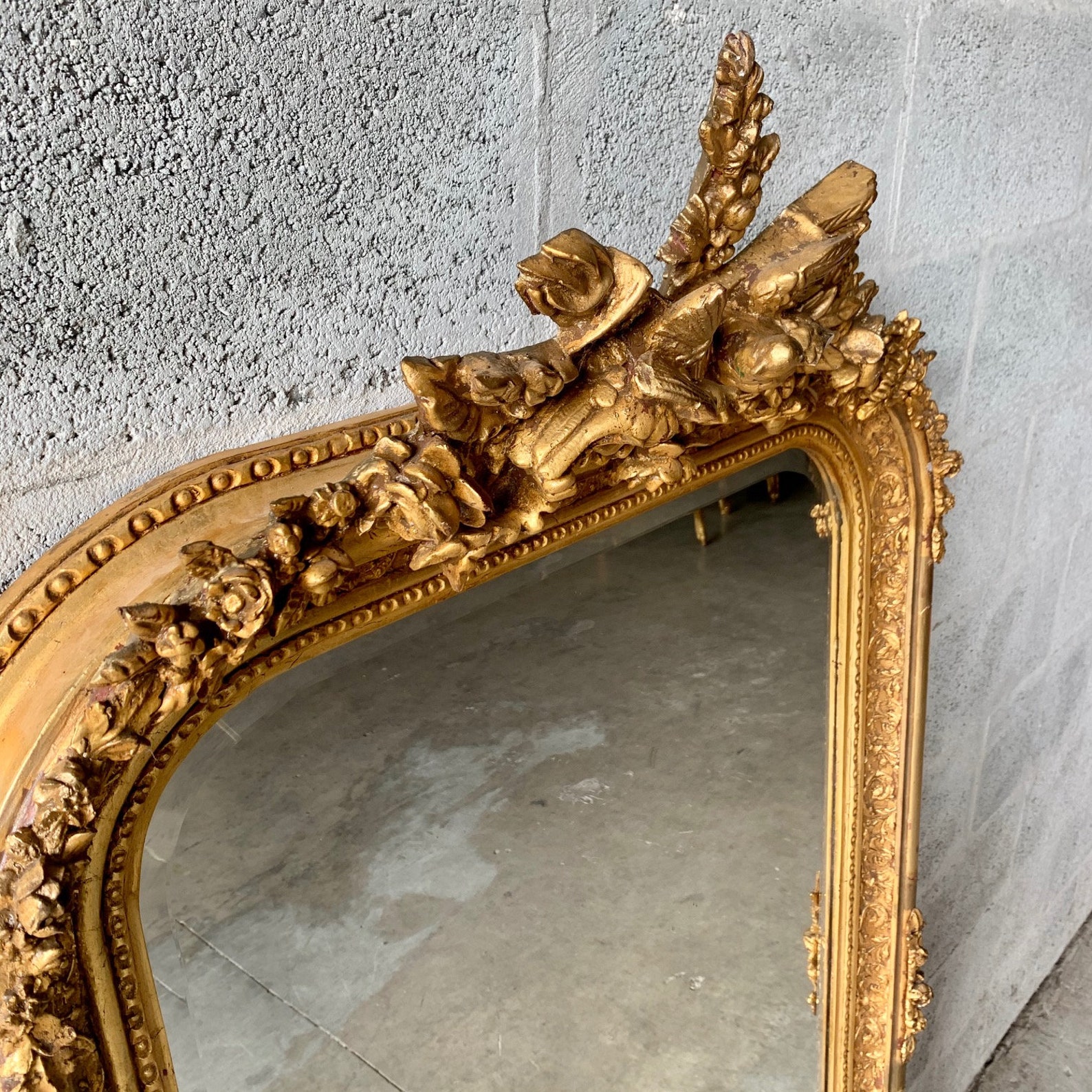 French Mirror French Baroque Mirror Rococo Mirror Antique | Etsy