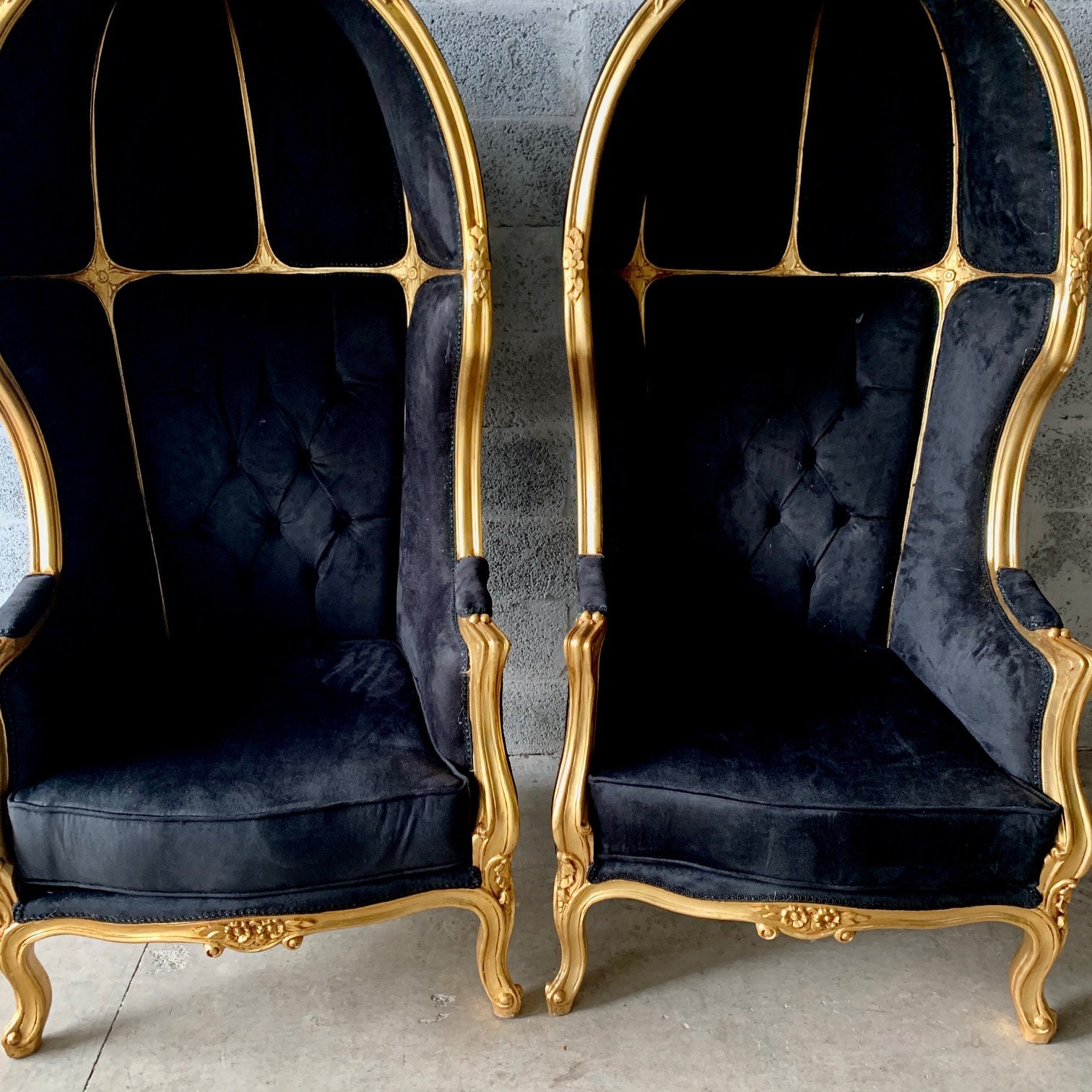 French Balloon Chair Throne Chair 2 Available Reproduction - Etsy