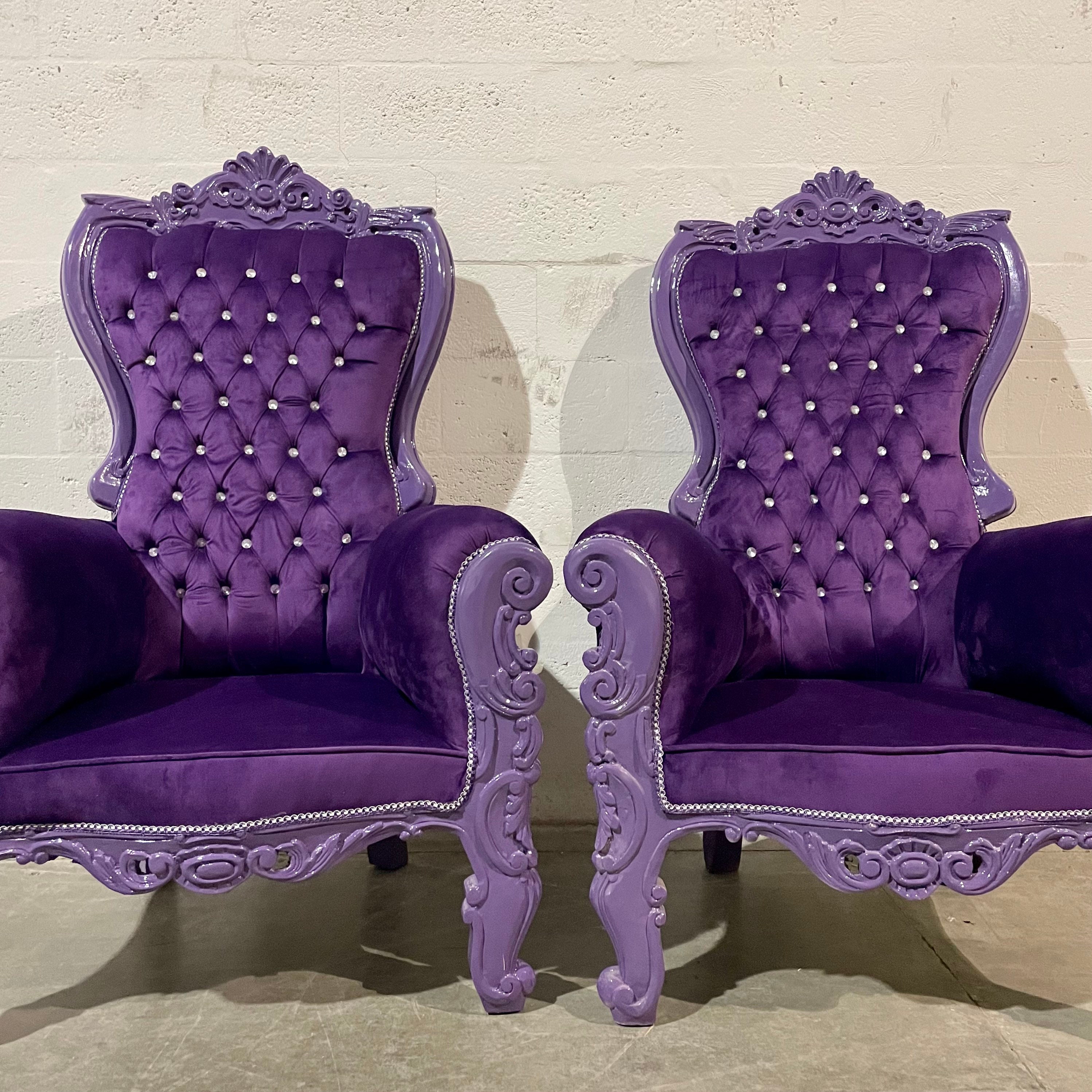 Purple Royal Throne