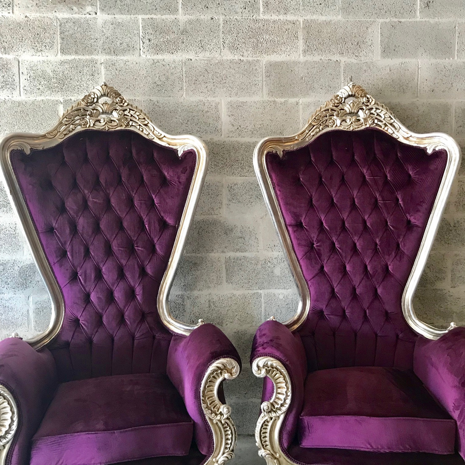 Purple Royal Throne