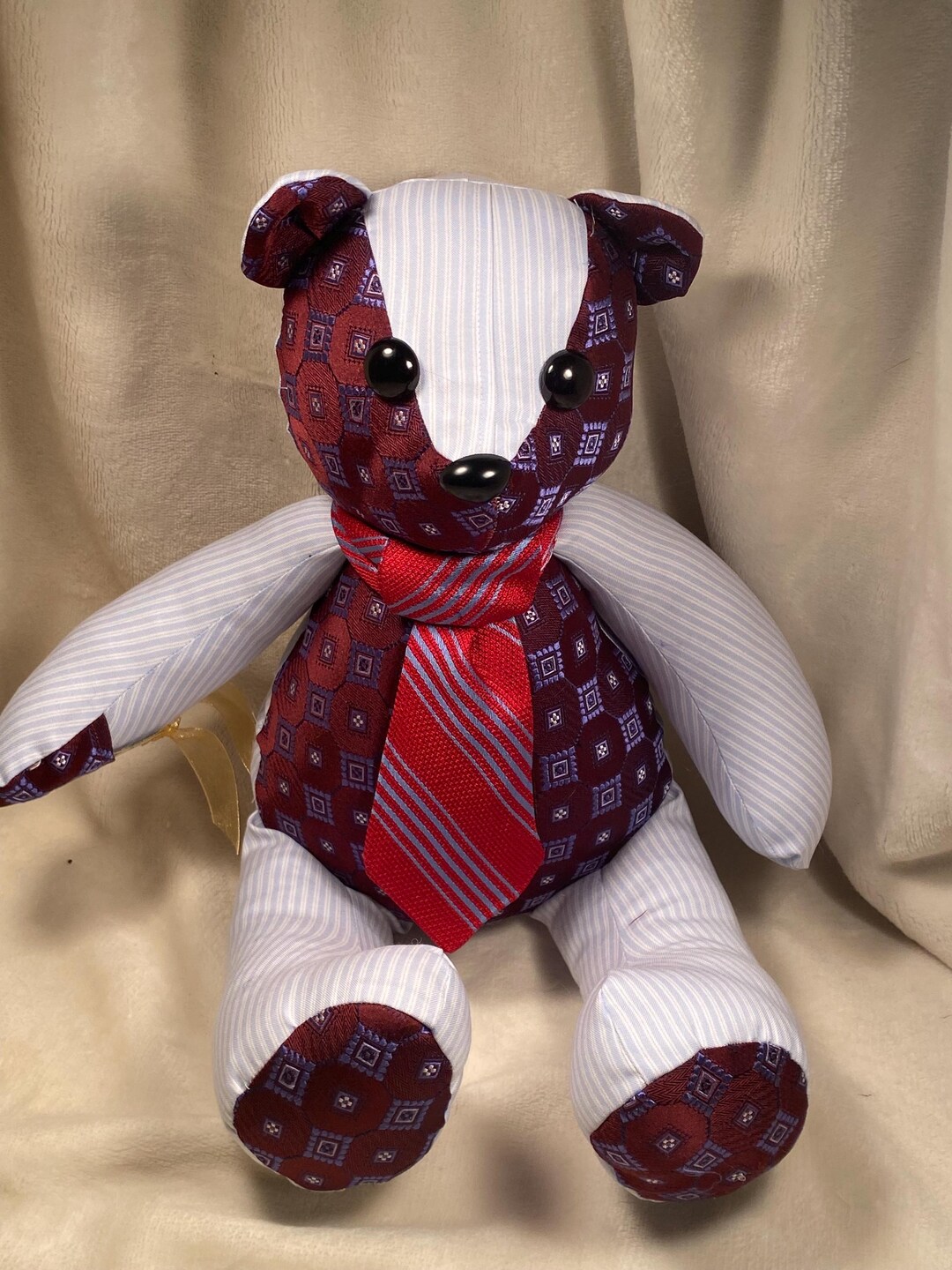 Keepsake Bear | Custom Memory Teddy Bear From Your Clothing | Handmade ...