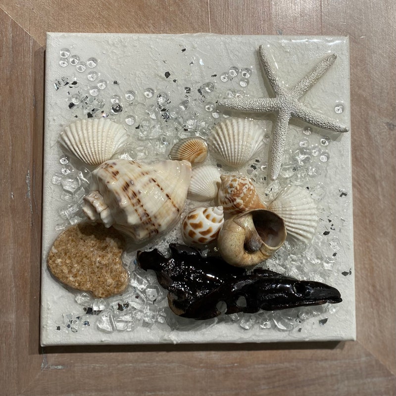 Sea Shell Resin Art - Etsy