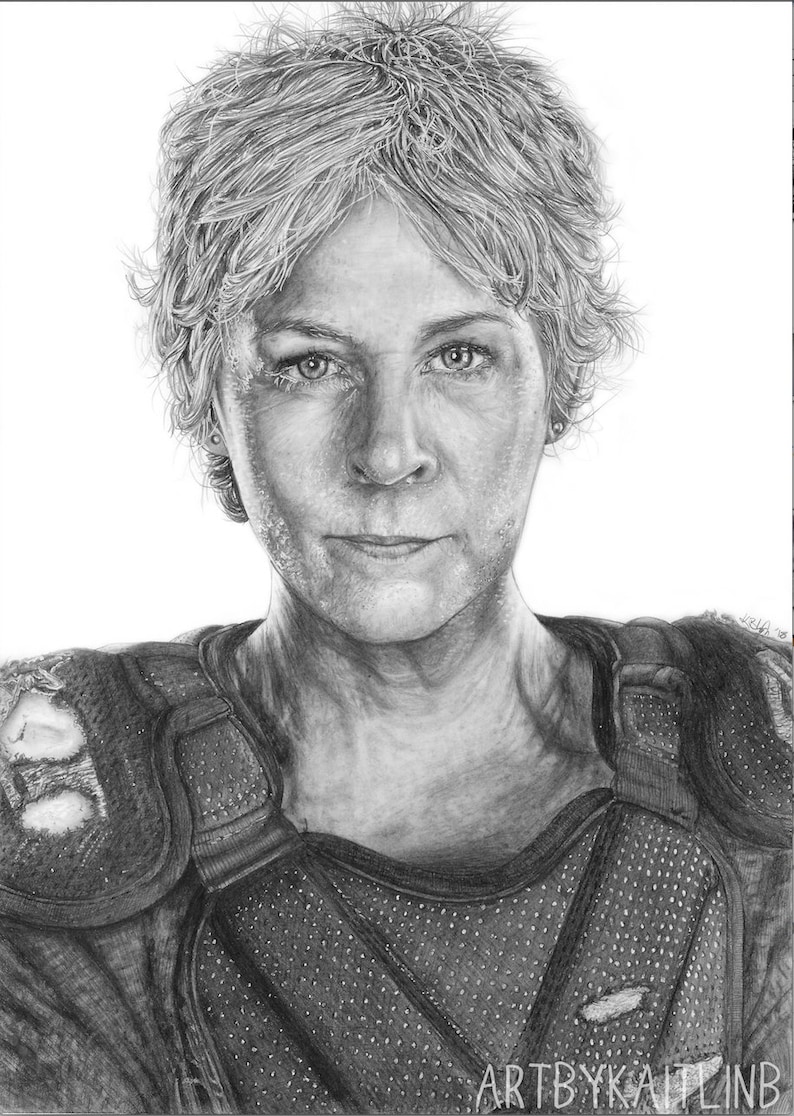 PRINT of Carol the Walking Dead - Etsy Australia