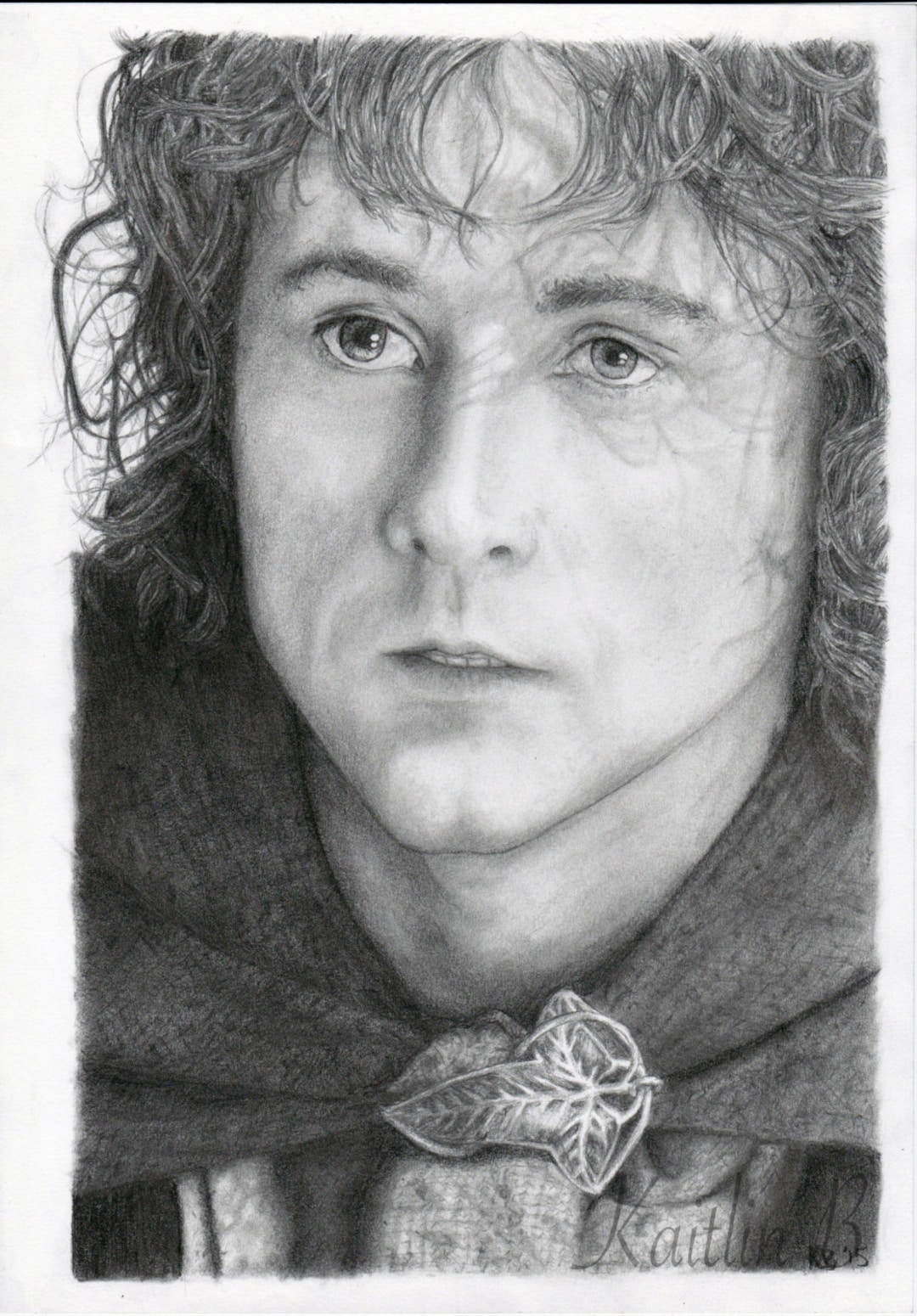 PRINT. Sketch of Billy Boyd/pippin - Etsy
