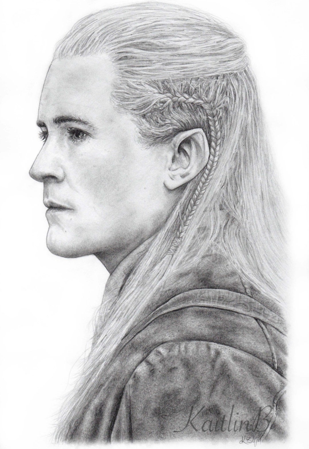 Croquis de Legolas. Imprimer - Etsy France