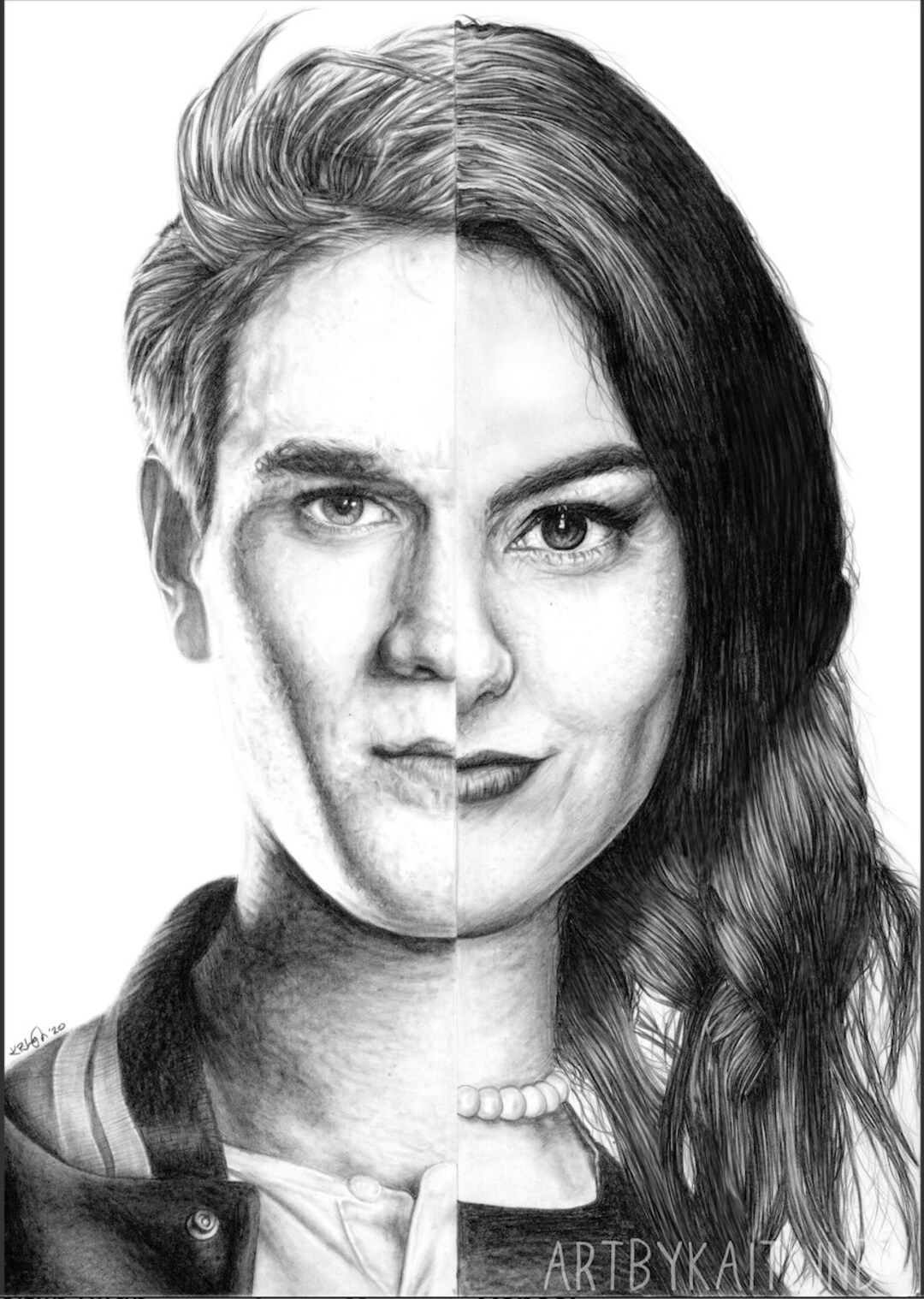 PRINT: Riverdale Archie // Veronica Drawing - Etsy