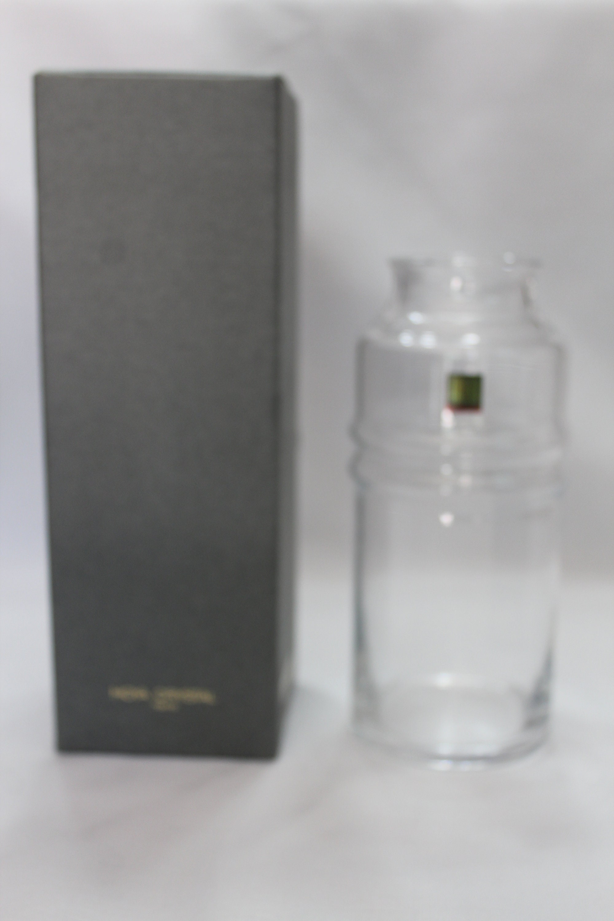 Hoya Crystal Company Vase With Box - Etsy