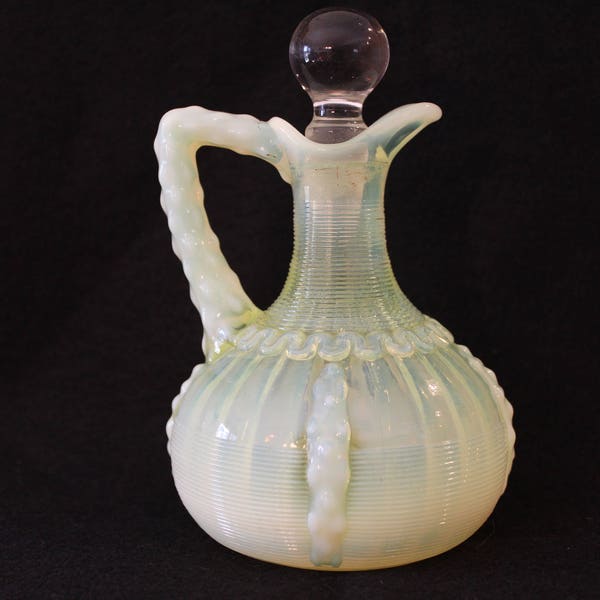 Antique Glass Cruet With Stopper - Etsy