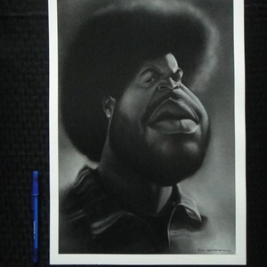 On Sale- Ice Cube Art Print. Caricature. Greatest Rapper. Photo Print ...