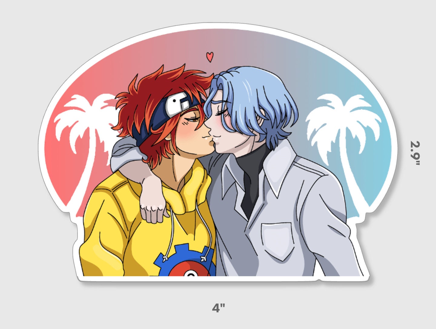 Reki x Langa Vinyl Sticker | Etsy