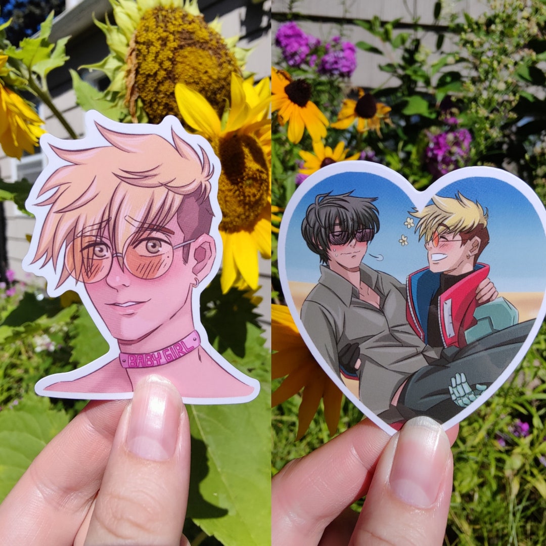 Trigun Vashwood Vinyl Sticker Set - Etsy