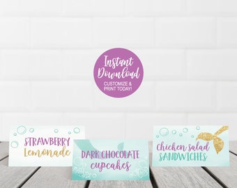 Printable food label | Etsy