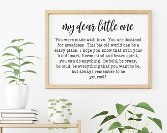 My Dear Little One | Etsy