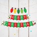 Christmas Party Banner Template - Christmas Sign Printable, Printable ...
