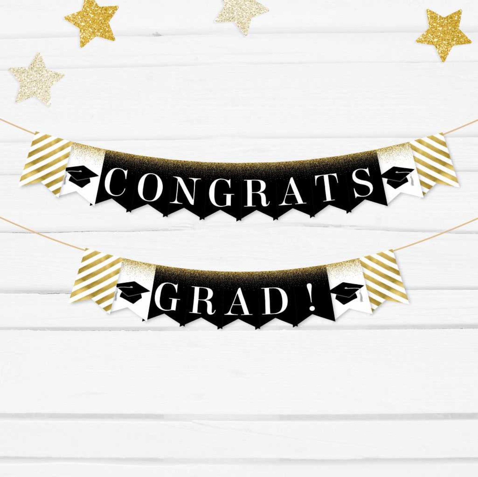 Graduation Party Banner Template - Congratulations Graduate Banner ...