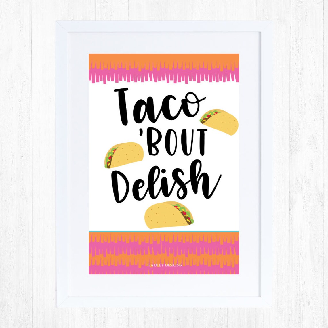 Printable Taco Bar Mini Sign Templates 3 Editable Mexican - Etsy