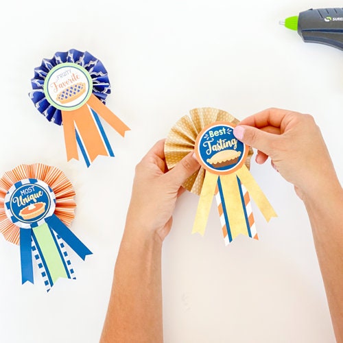 Editable Pie Baking Contest Award Ribbon Set, Printable Pie Eating ...