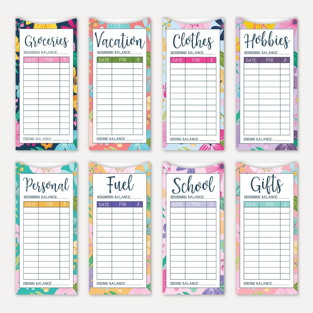 Budget Envelope System, Cash Budget Envelope, Christmas Cash Envelopes ...