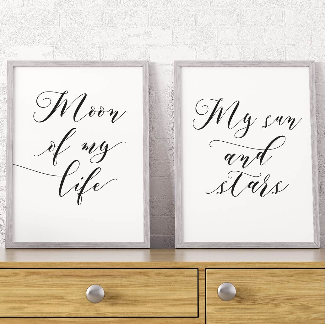 Calligraphy Wall Decor Digital Printable Art Minimalist Art | Etsy