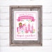 Princess Kids Party Welcome Sign Template Birthday Welcome - Etsy