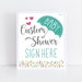 Sprinkle Baby Shower Custom Sign Template Design Your Own - Etsy