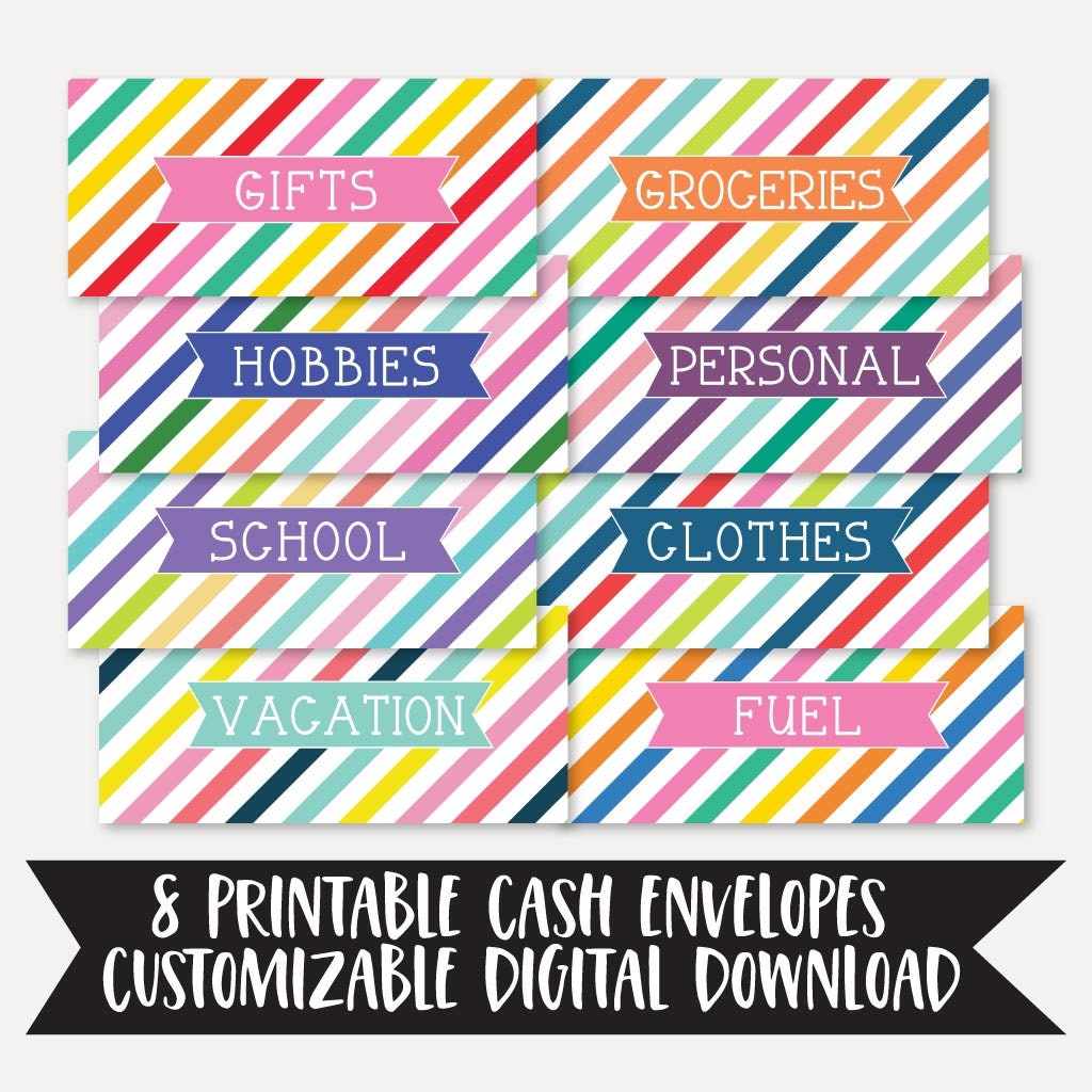 Cash Envelopes Envelope Money Saving Envelope System for - Etsy
