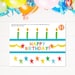 Kids Birthday Crown Template, Printable Birthday Headband, Editable ...
