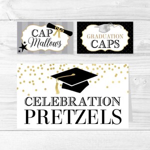 Graduation Party Food Tent Card Template - Graduation Labels ...