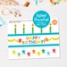 Kids Birthday Crown Template, Printable Birthday Headband, Editable ...