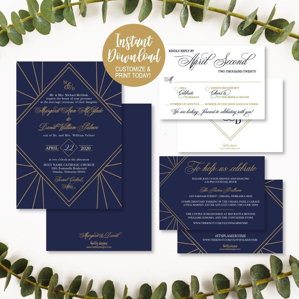 Printable Wedding Invitations Packages, Wedding Invitations Sets Cheap ...