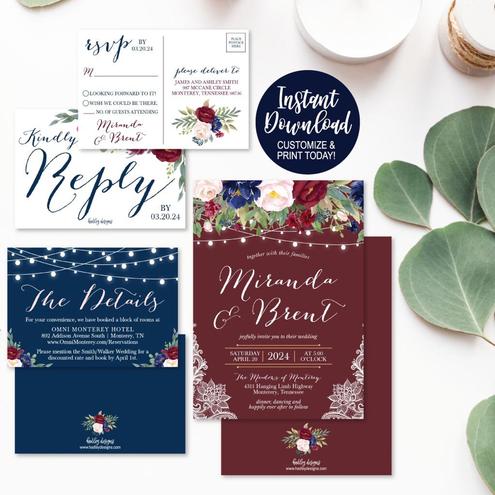 DIY Wedding Invitations Kits Affordable Wedding Invitations - Etsy