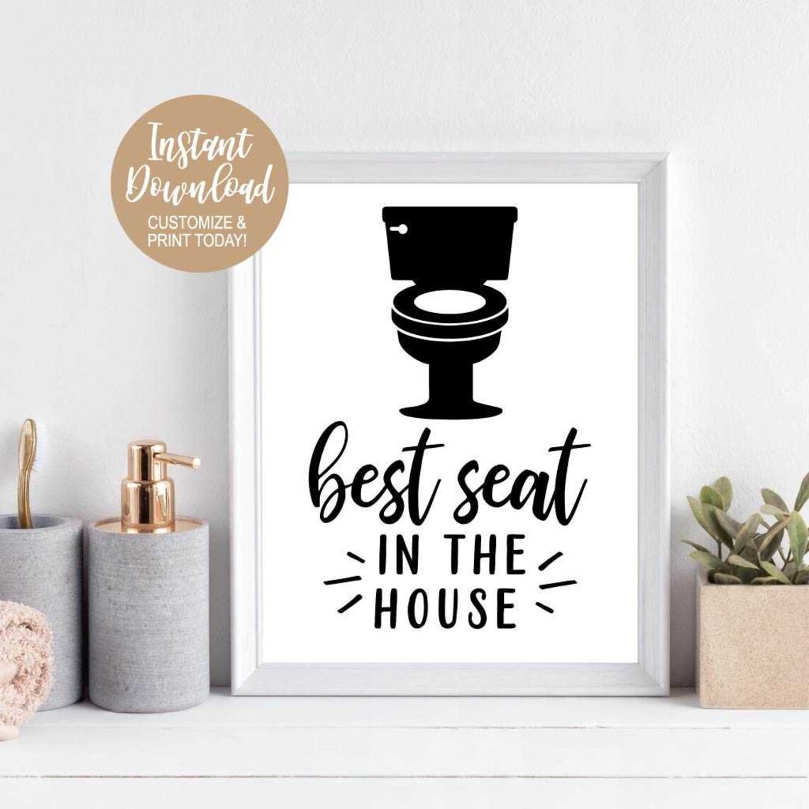 Decoration for Bathroom Signs for Bathroom Door Signs for - Etsy