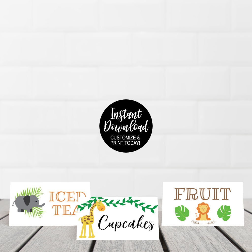 Editable Instant Download Food Label Printable Food Label - Etsy