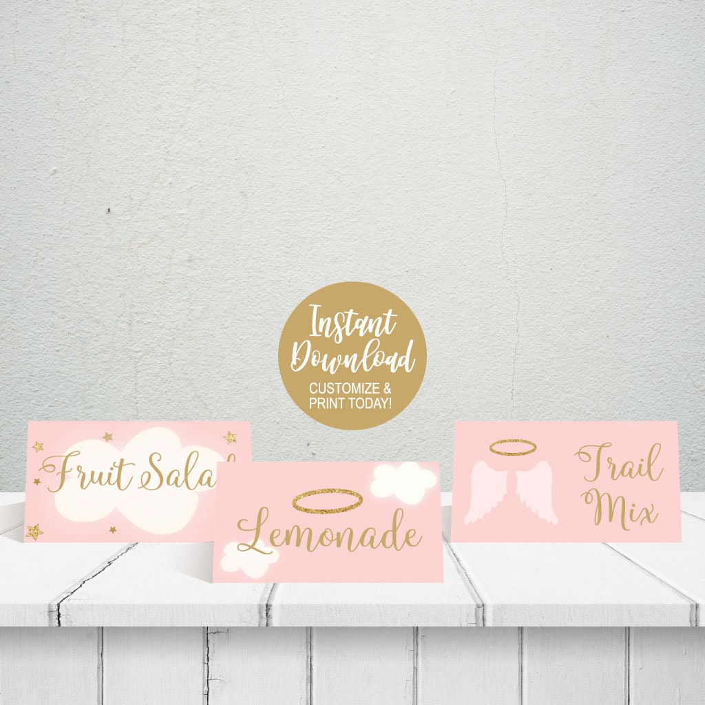 Editable Food Labels Food Labels Printable Printable Buffet - Etsy Canada