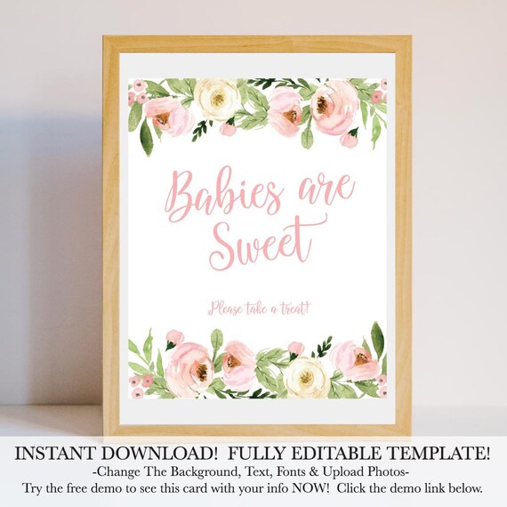 Printable Welcome Sign Baby Shower Decoration Girl Baby Boy - Etsy