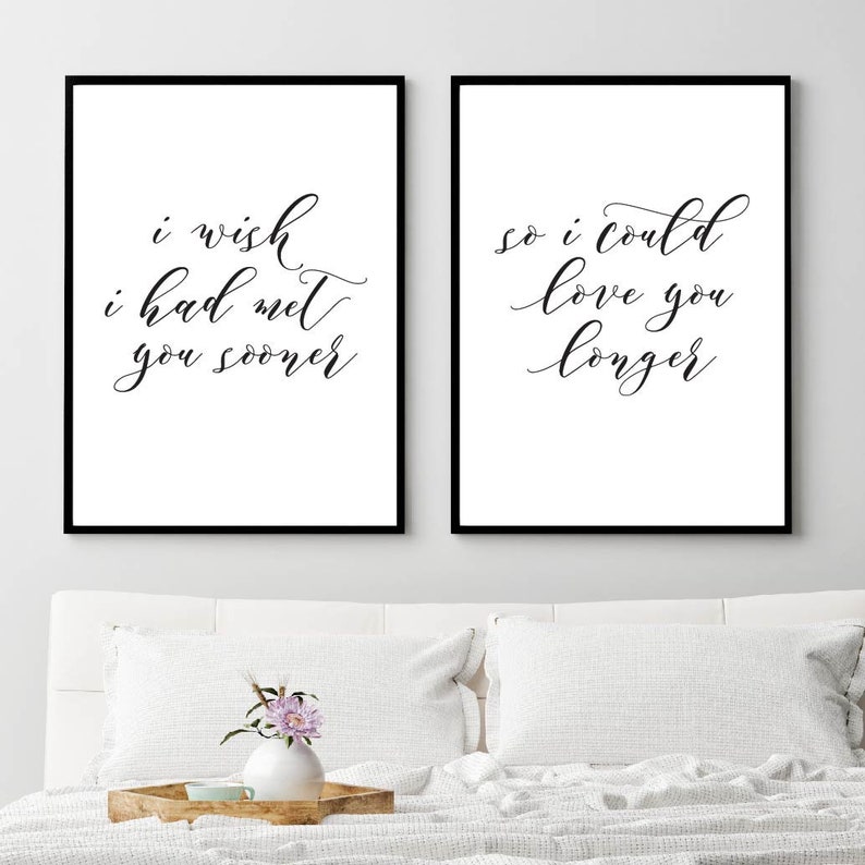 Calligraphy Wall Decor Digital Printable Art Minimalist Art - Etsy