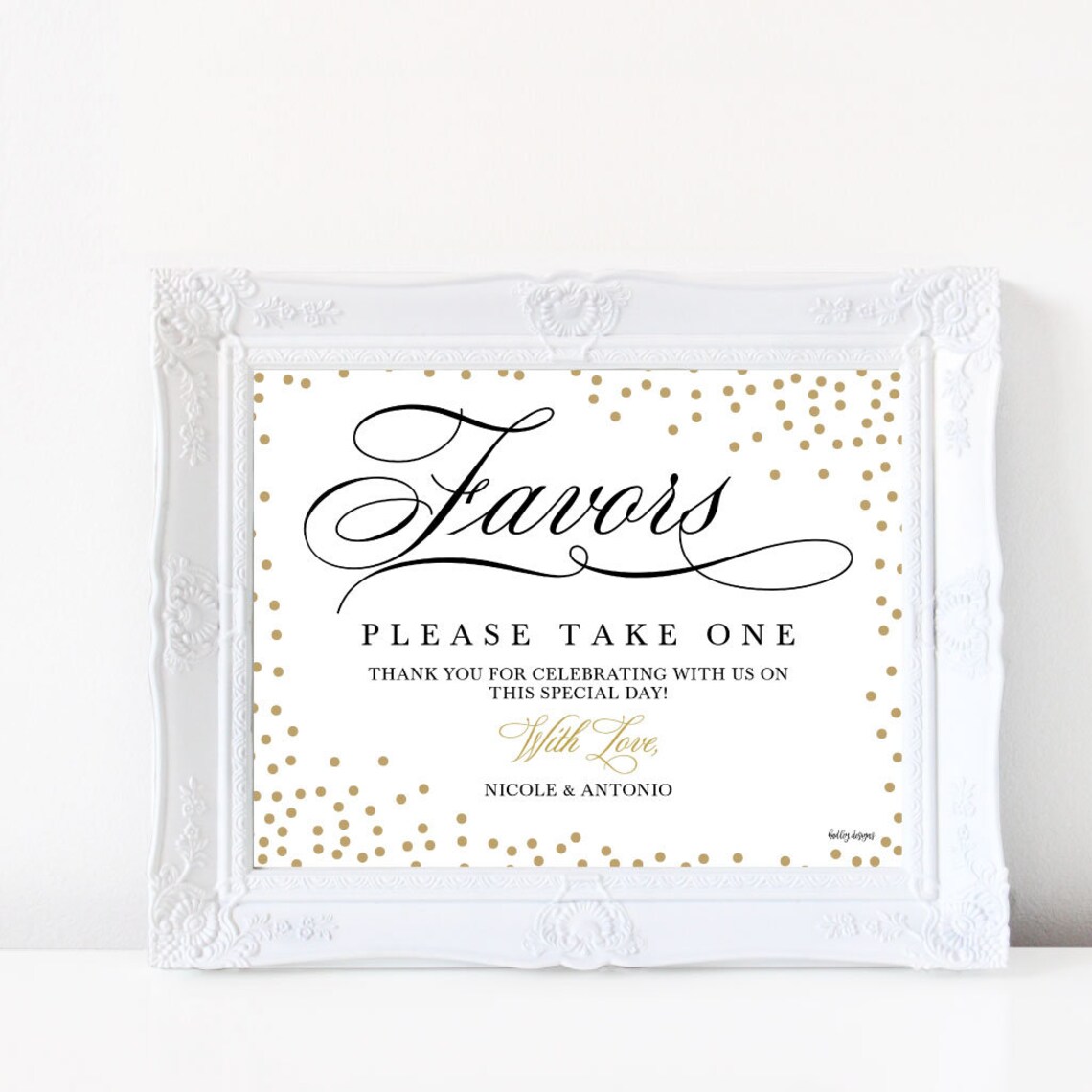 Favor Sign Template Printable Favor Sign Custom Favor Sign - Etsy