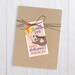 Sloth Kids Party Thank You Favor Tags Template Custom Gift - Etsy