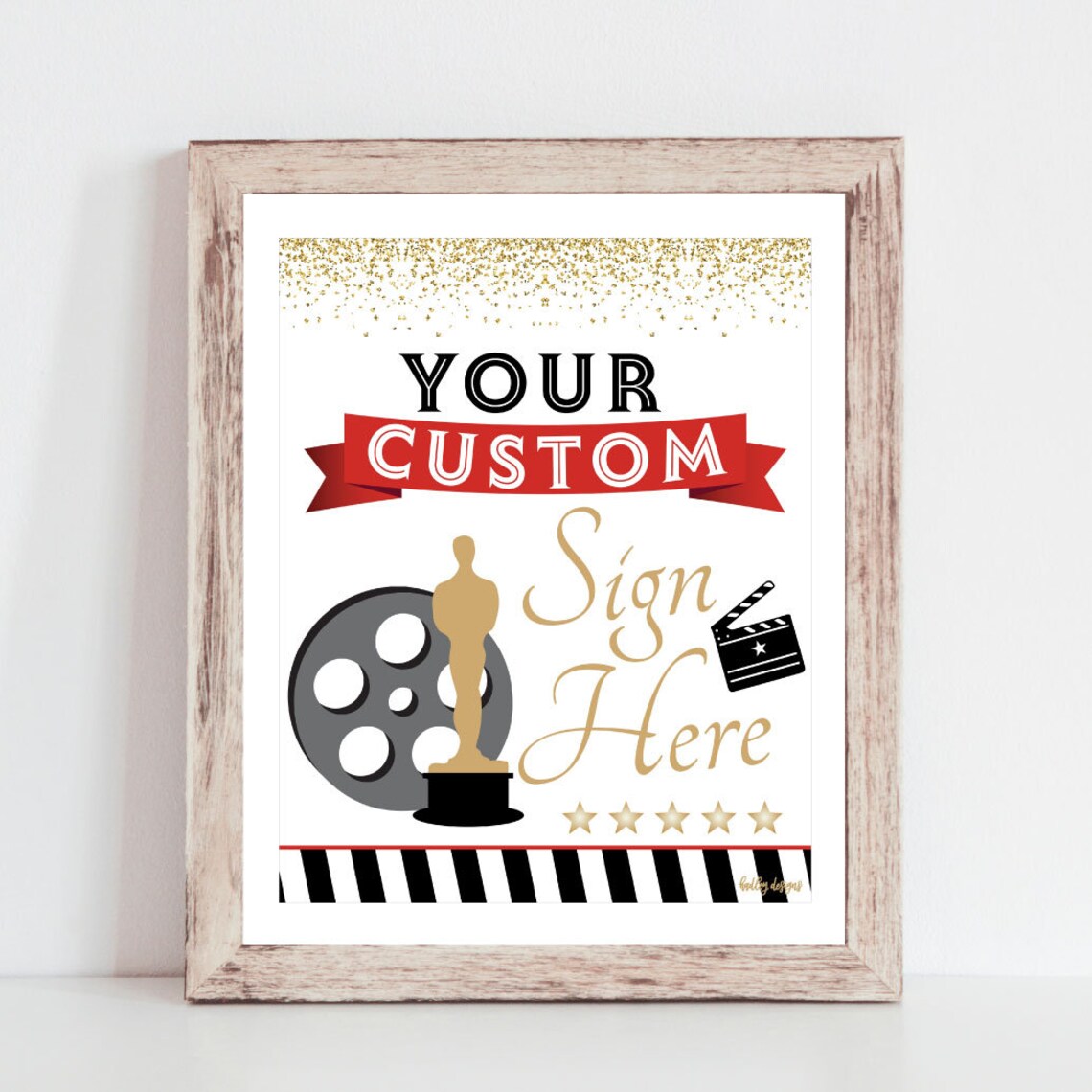 VIP Kids Party Custom Sign Template Design Your Own Sign - Etsy