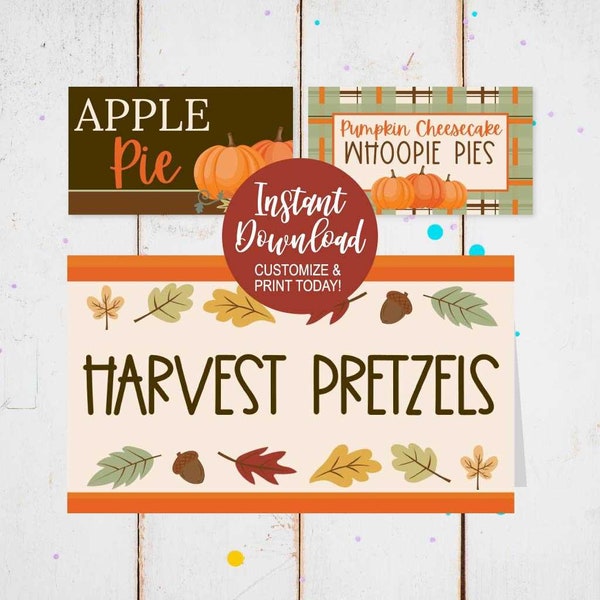 Thanksgiving Table Food - Etsy